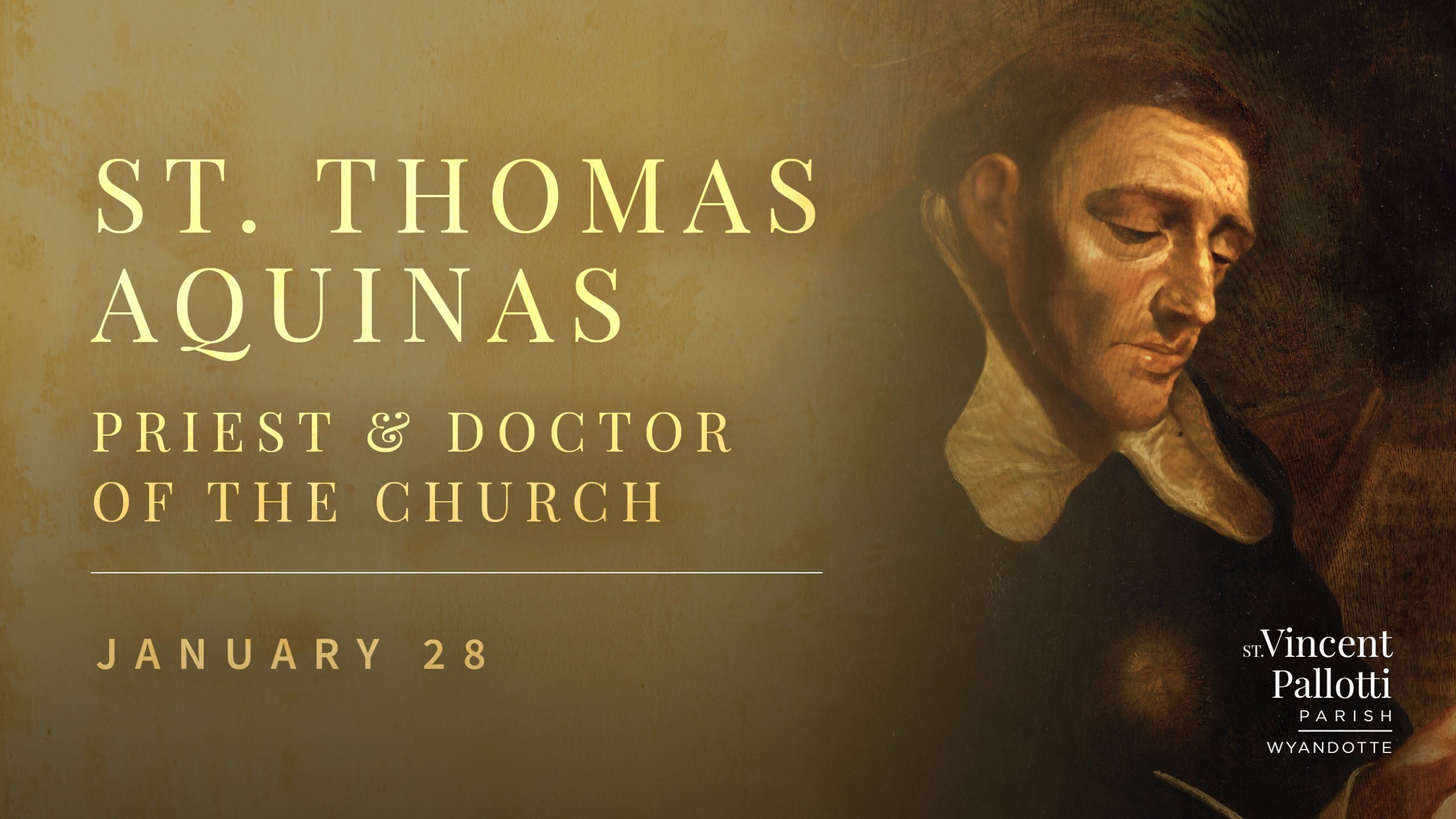 St. Thomas Aquinas, Priest & Doctor of the Church – 12:00pm Mass – St ...